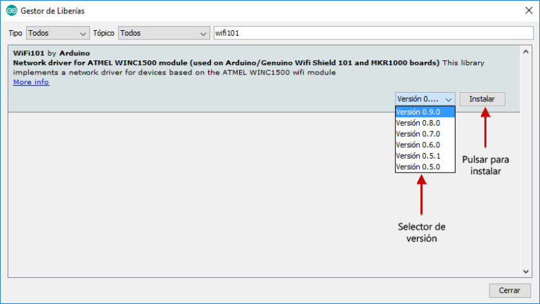 Arduino MKR1000 WiFi, configuración paso a paso