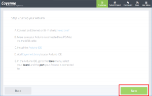 Cayenne myDevices y Arduino para monitorizar sensores del IoT