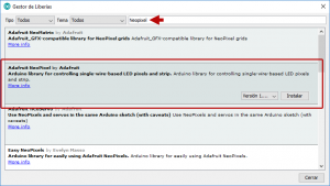 Como instalar una librería de Arduino en el entorno de desarrollo oficial