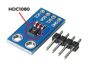 HDC1080 Arduino y ESP8266 sensor de temperatura y humedad