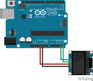SSD1306 pantalla OLED con Arduino y ESP8266 I2C