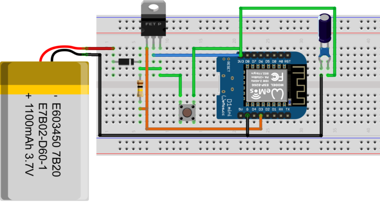 Transistor MOSFET con Arduino y ESP8266