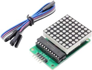 Matriz de LED 8x8 con Arduino y driver MAX7219