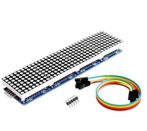 Matriz de LED 8x8 con Arduino y driver MAX7219