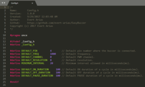 Zumbador o buzzer con Arduino y librería EasyBuzzer