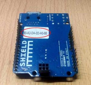 Ethernet Shield Arduino parte 1