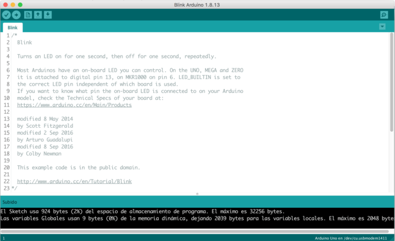 Arduino IDE en Windows Linux y Mac