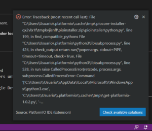 Como instalar y usar PlatformIO IDE