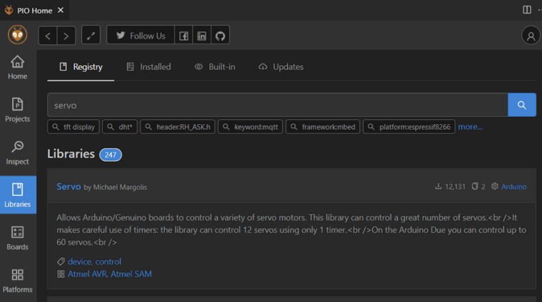 Como instalar y usar PlatformIO IDE