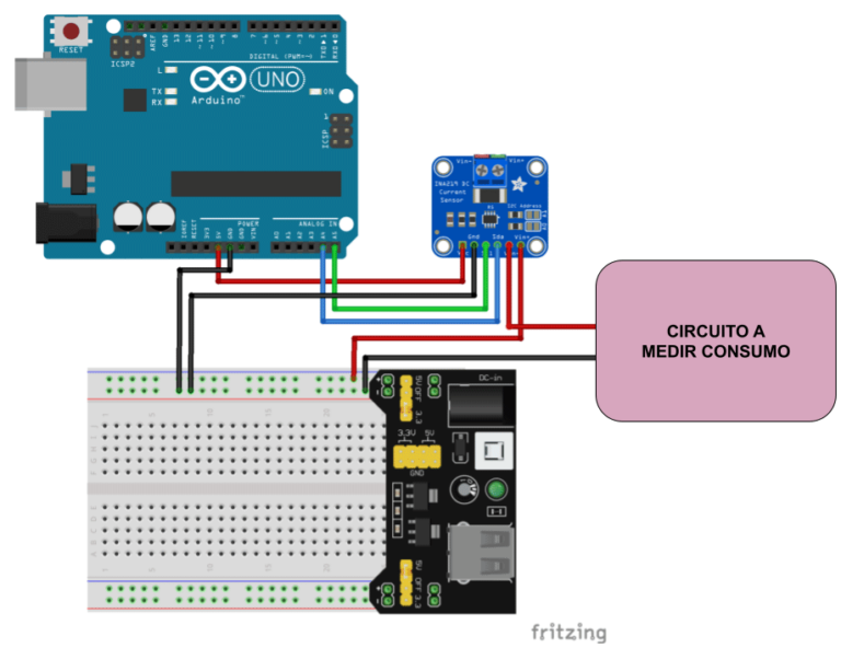INA219 mide el consumo en tus proyectos Arduino