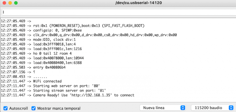 ESP32 CAM introducción y primeros pasos