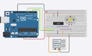 Motor DC con Arduino y driver L293D o L298N