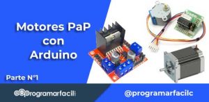 Motor Paso a Paso 28BYJ-48 con Arduino junto al driver ULN2003 y el L298N