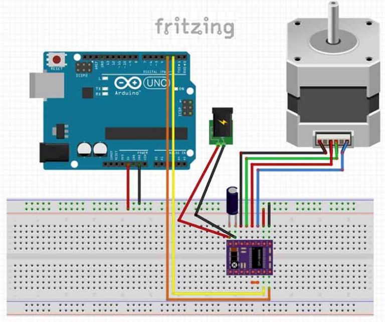 Cómo Arduino y los drivers A4988, DRV8825, TMC2209 hacen que una ...