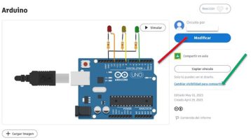 Tinkercad simulador Arduino