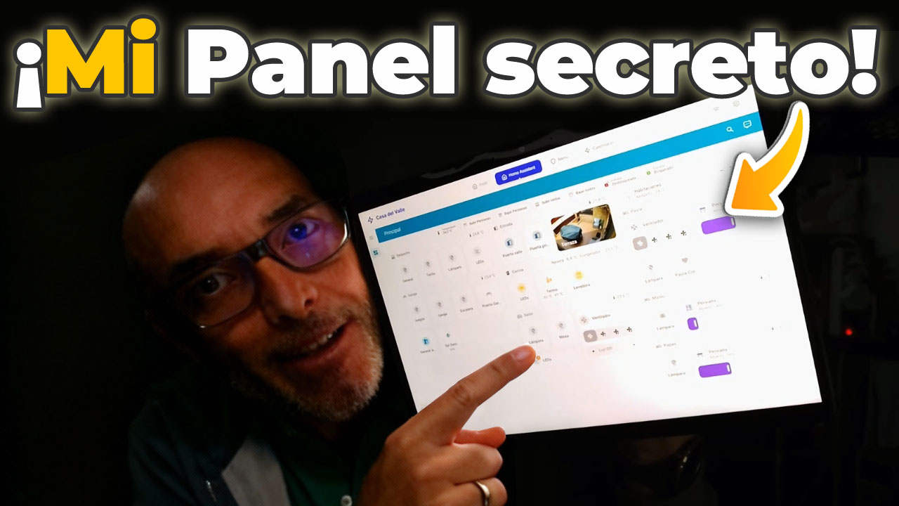 Panel de control domótica con Cursor y Vibe Conding para Home Assistant